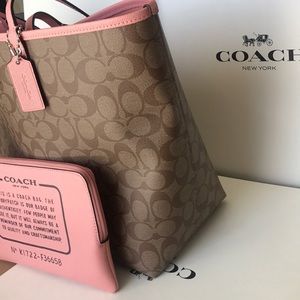 Coach | Bags | Coach Reversible Toteshoulder Bagsetlarge | Poshmark